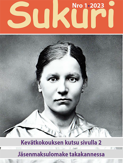 Sukuri 2023 – Vantaan Seudun Sukututkijat ry